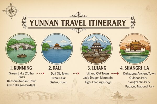 Yunnan Travel Itinerary Guide: 10 Days of Lakes, Ancient Towns, and ...