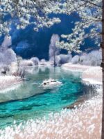 Five Color Lake of Jiuzhaigou: The Unfrozen Rainbow Wonder of Sichuan ...