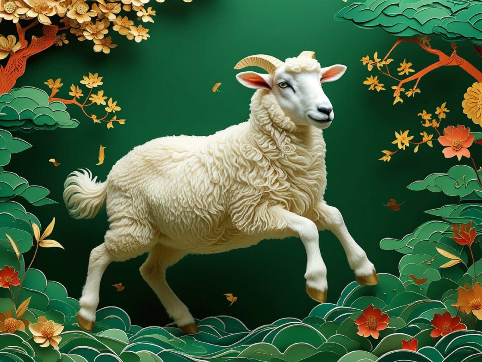 Chinese New Year 2027 Animal: The Fire Goat (Red Goat) - Traditions ...