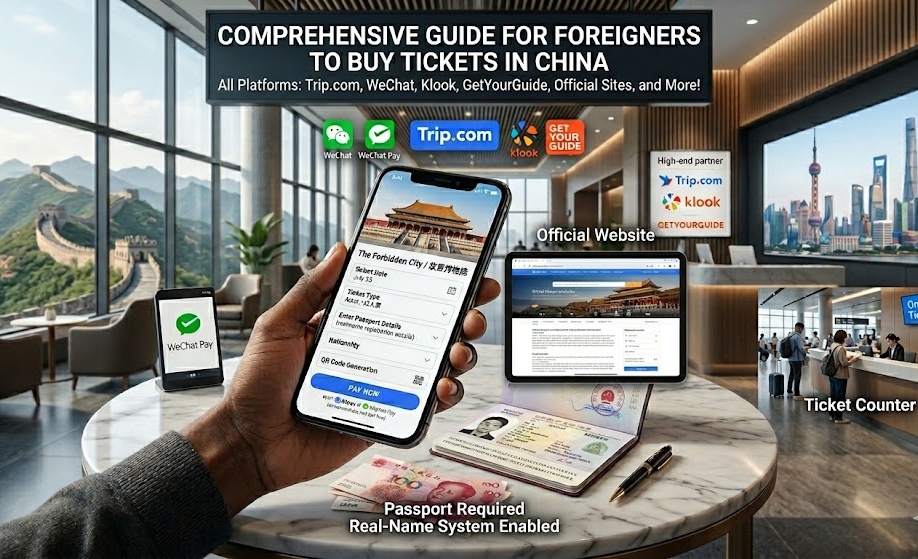 6 Ways to Buy Attraction Tickets in China 2026: Step-by-Step Guide in ...