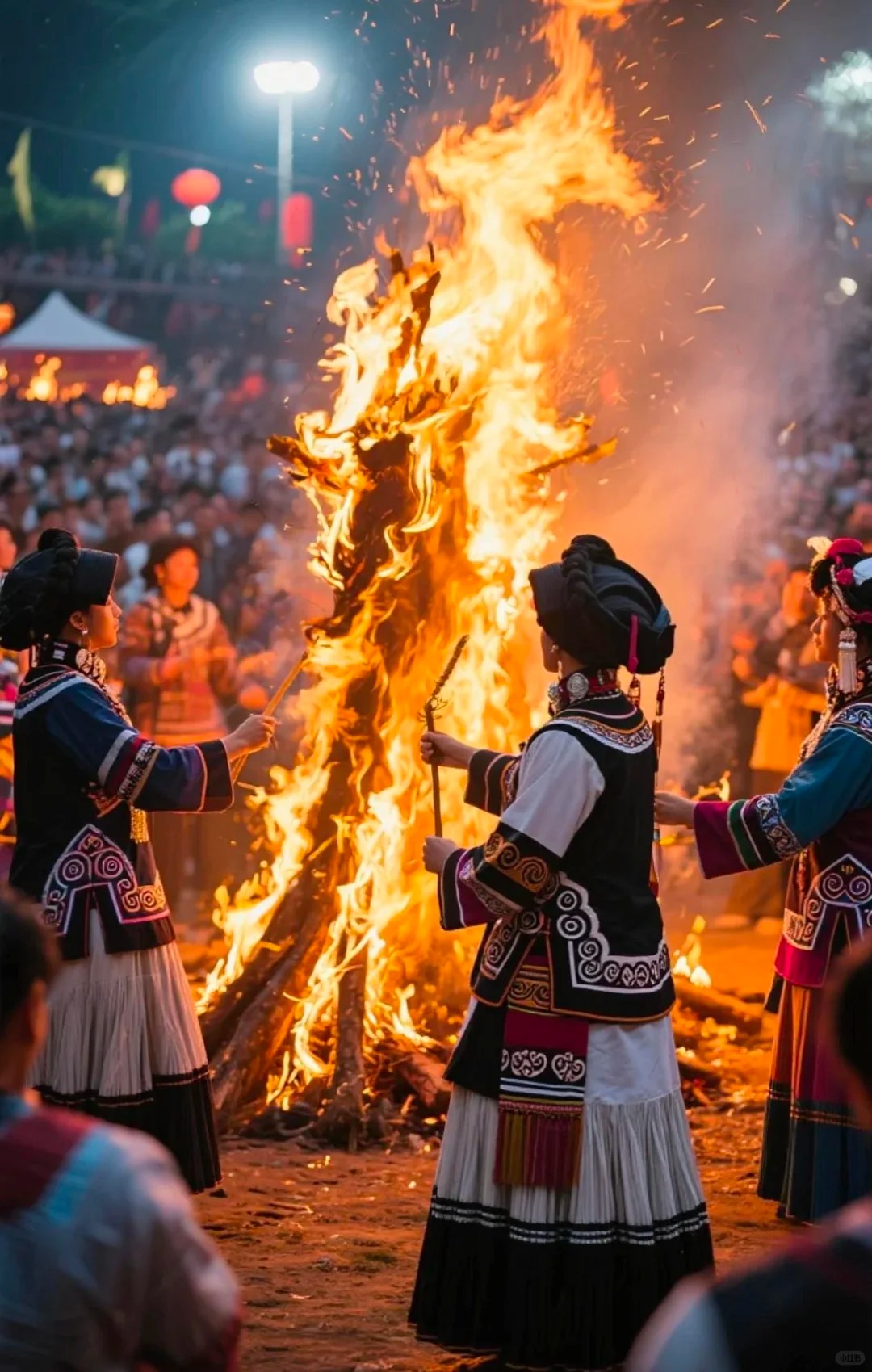 Torch Festival In China: The Night Fire Parades And Yi Villages ...